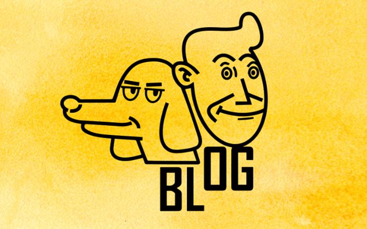 Chien, humour et ironie contre la perte de vision